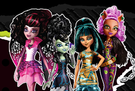 Fan das Monster High: Coleção Halloween Monster High
