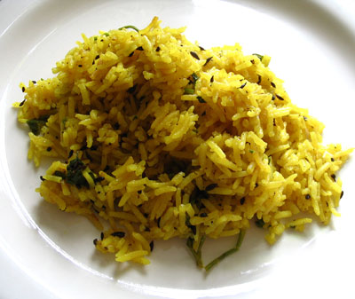 Indian Yellow Rice | Lisa's Kitchen | Vegetarian Recipes | Cooking ...