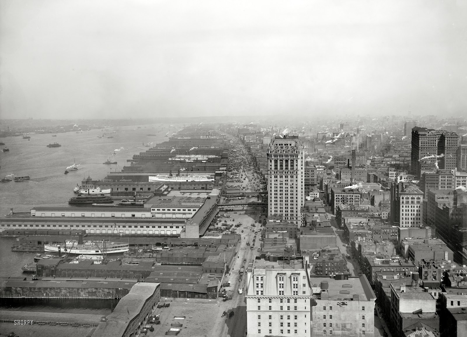 New York - History - Geschichte: Lower Manhattan - A journey through ...