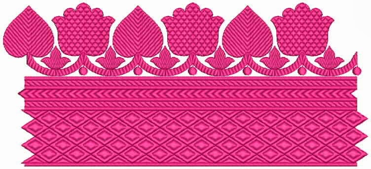 EmbDesignTube: Contemporary Lace Border Designs Collection