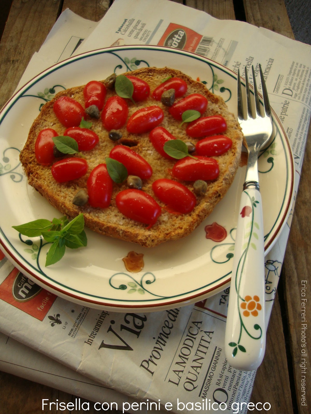 Ogni riccio un pasticcio - Blog di cucina: Frisella con perini e ...