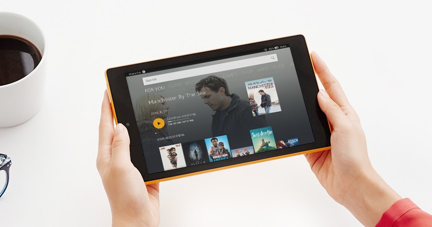 Fire HD 8 Tablet with Alexa, 8" HD Display, 16 GB, Black - with Special ...