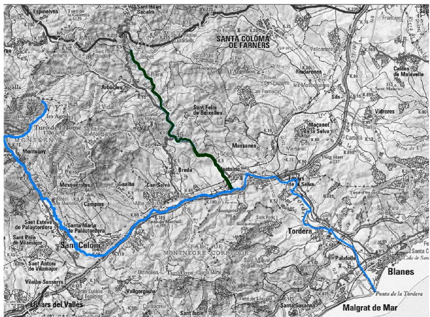 Bici-Vici: La ruta de la Tordera