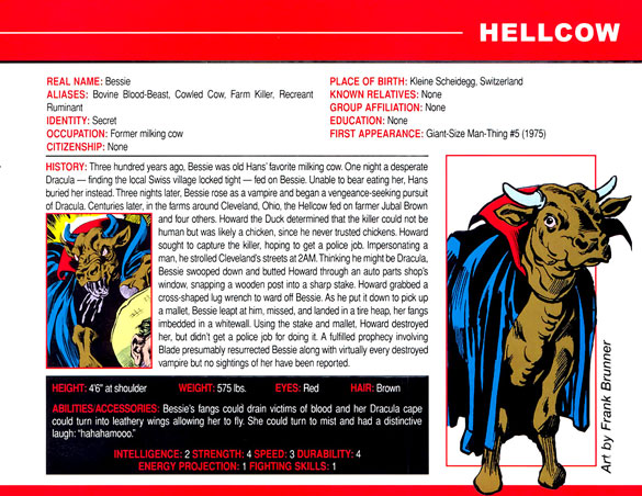 Halls of the Nephilim: Monstrous Monday: Bessie, the Hellcow (5e)