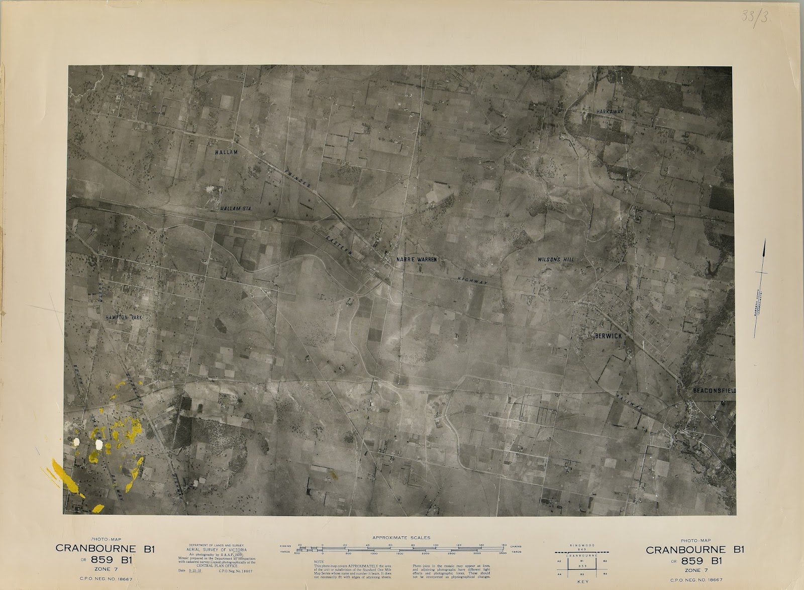 Casey Cardinia - links to our past: Aerial photos of the flat, coastal ...