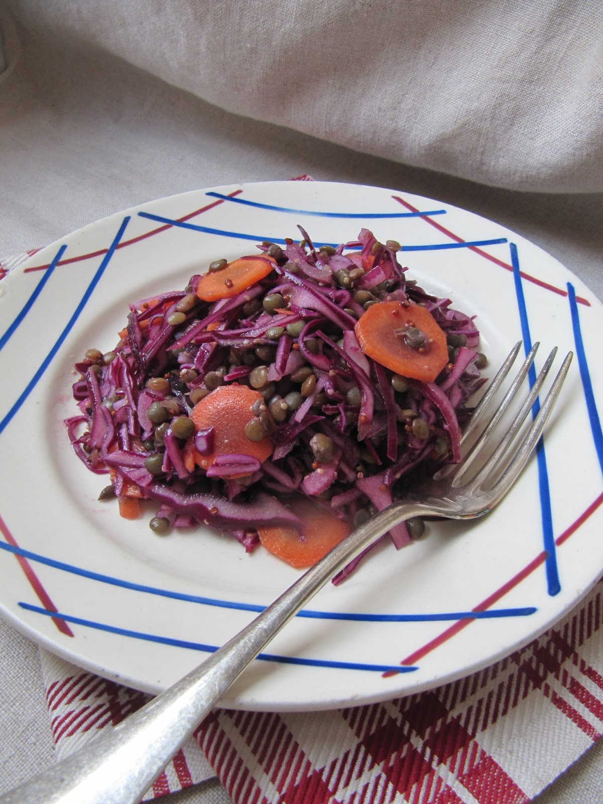 La cuisine d'ici et d'ISCA: Récap 50 : le chou rouge cru & cuit