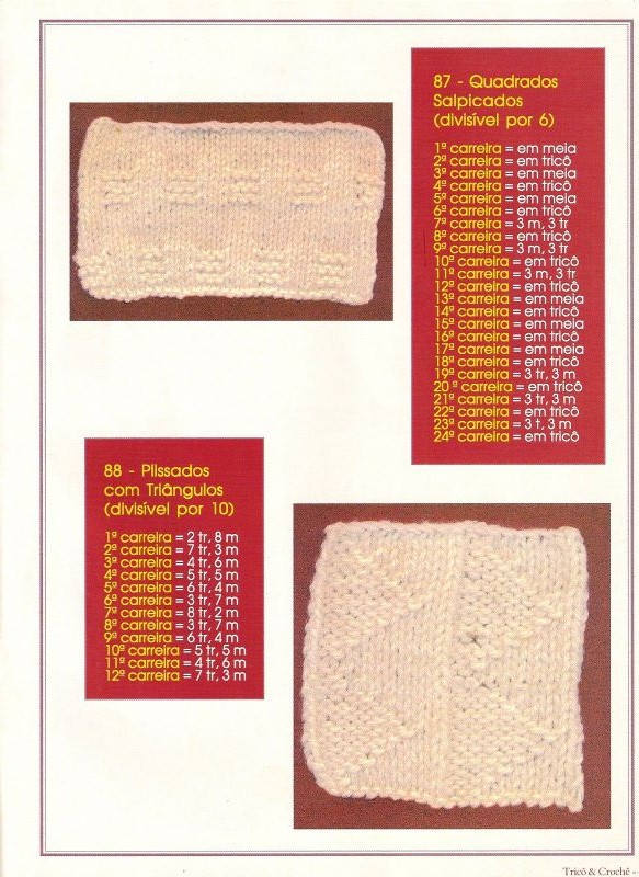 cris arte linhas: Manual do Tricô e Crochê