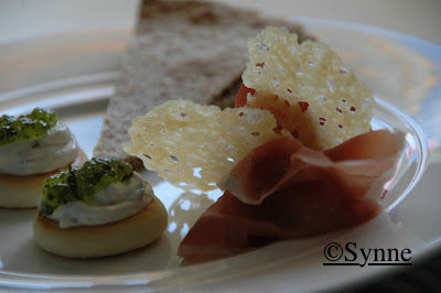 ganske enkelt: Enkel forrett med tre ting på en gang