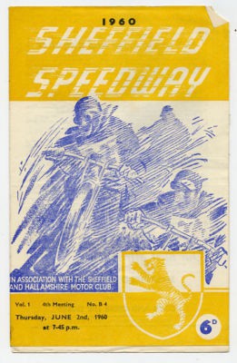 Speedway Archive: 1960 Timeline June