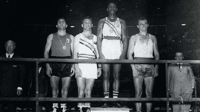 18 Year-Old Boxer Cassius Clay (Later Muhammad Ali) Wins Olympic Boxing ...
