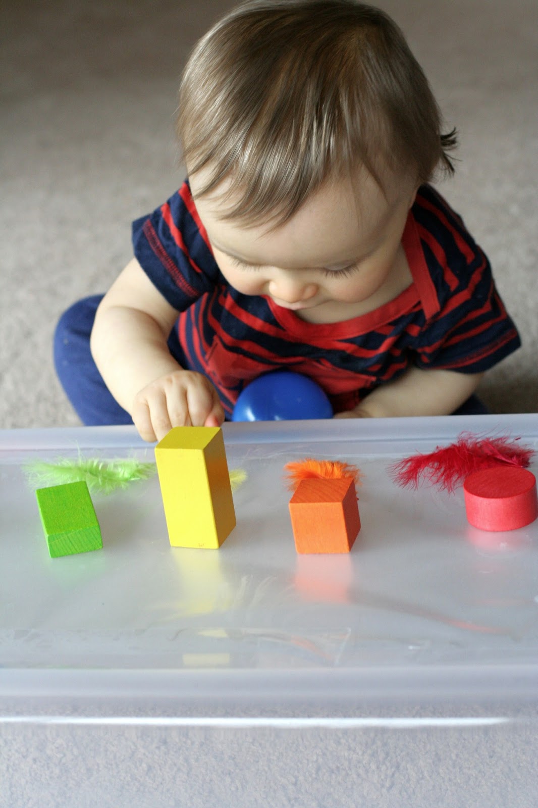 Baby Play: Exploring Sticky