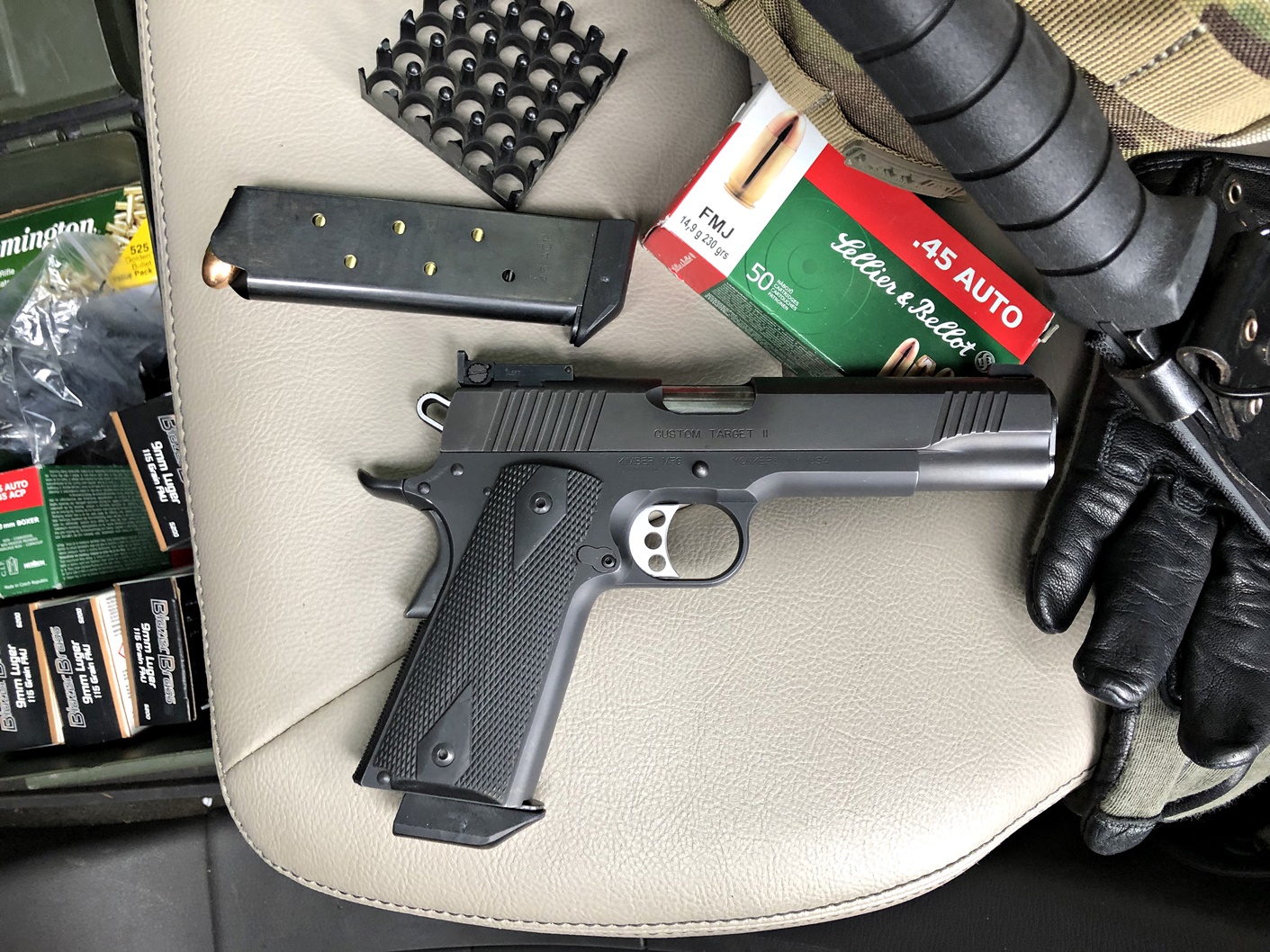 You Love Guns & Zombies: 1911: Kimber Custom Target II - Bunch of ...