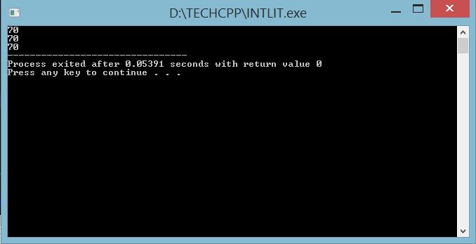 C Program To Demonstrate Use Of Binary Octal And Hexadecimal Numbers 4817