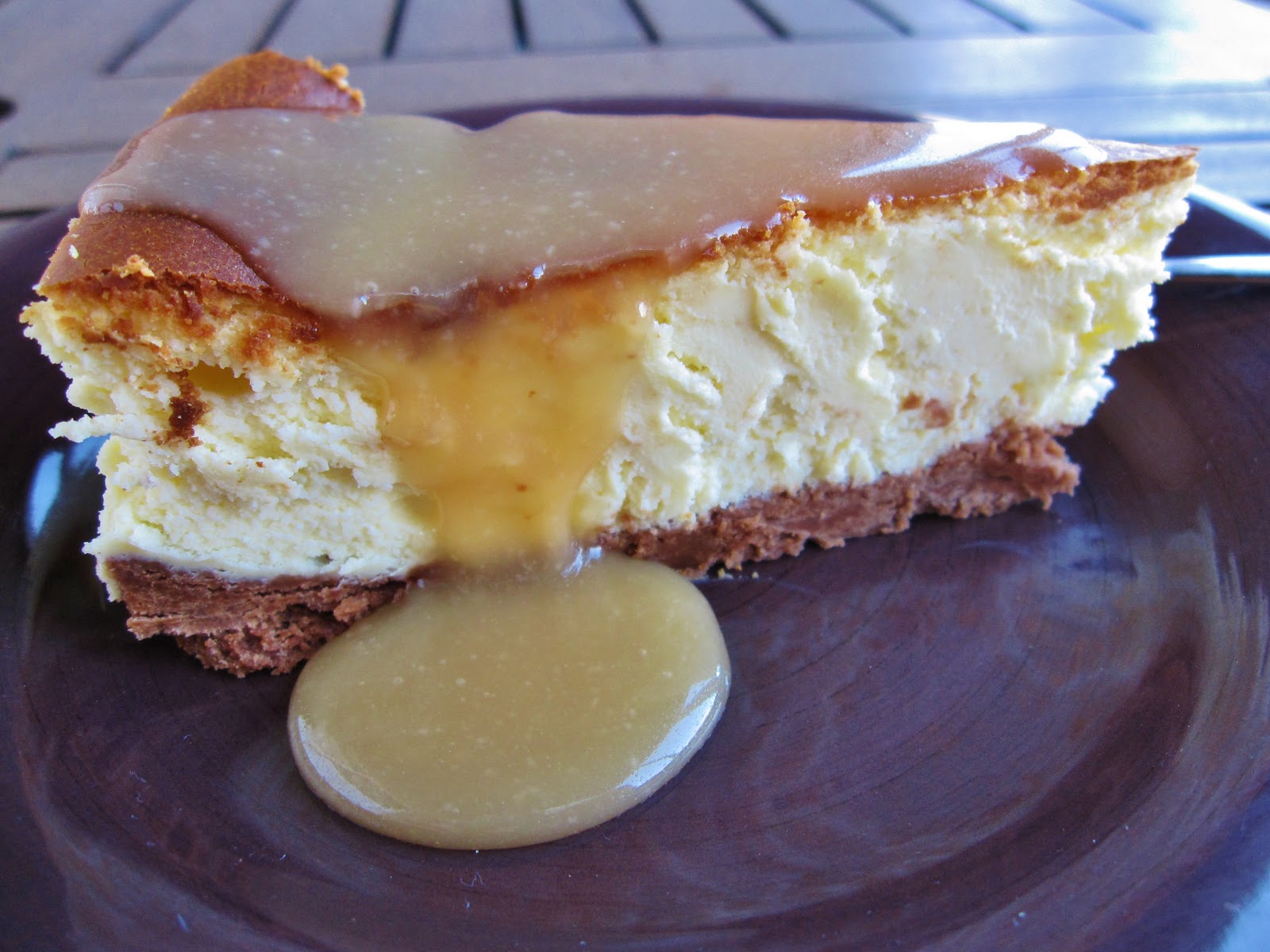 Paprika Princess: Fluffy New York Style Cheesecake with Salted Caramel ...