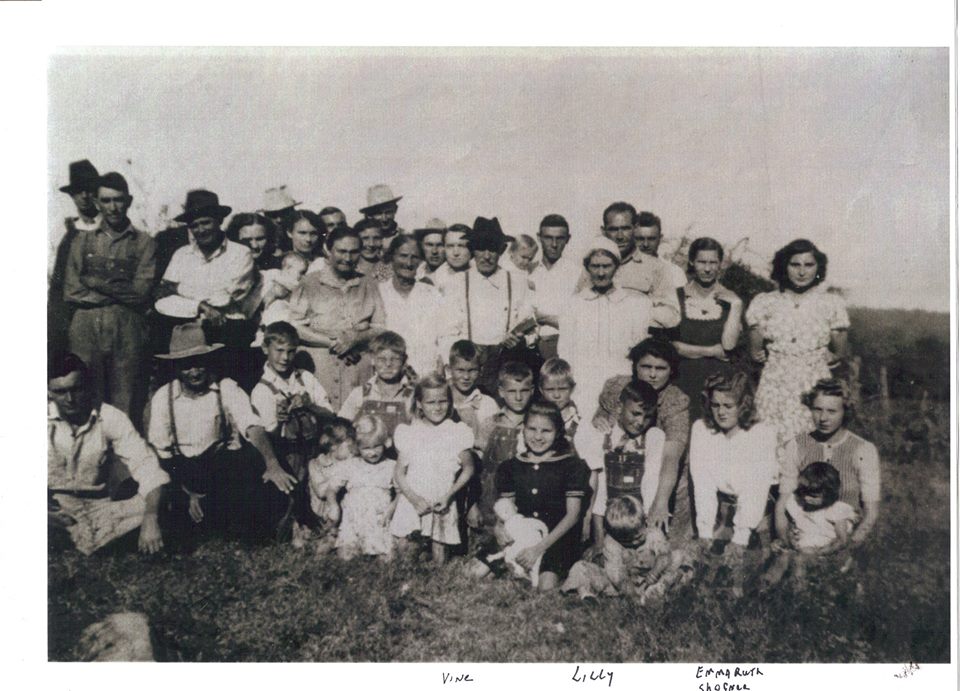 3 Sisters Family History: Gans, OK Powell Reunion 1943