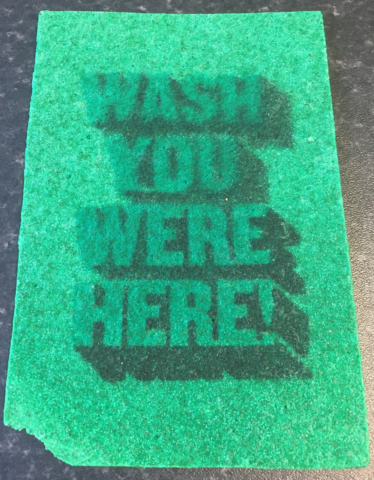 All Things Lush UK: Wash You Were Here Washcard