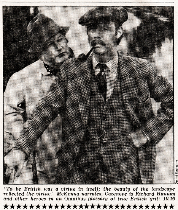 THE MIDDLE YEARS II: TV: OMNIBUS (THE BRITISH HERO) - 1973