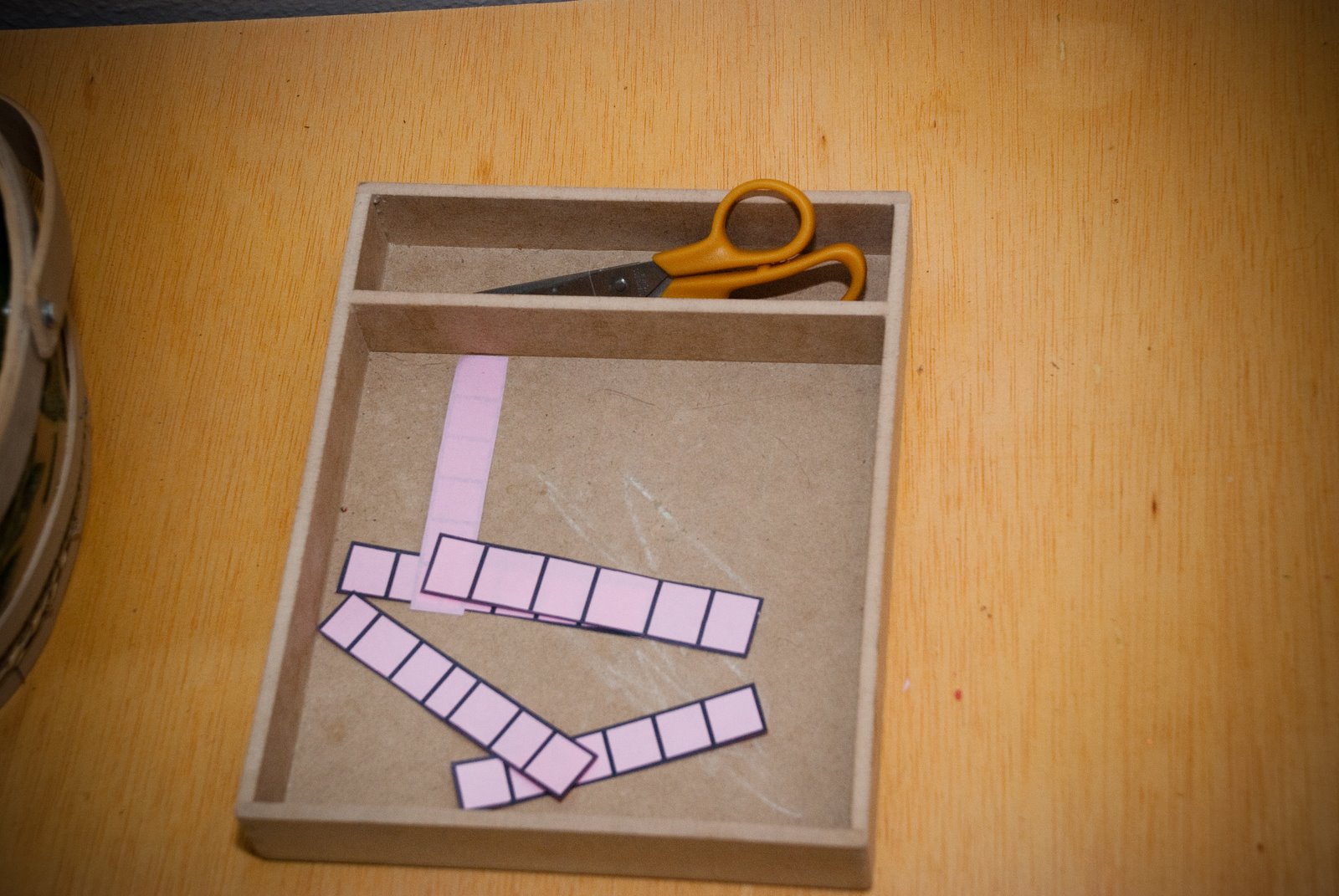 Teach Your Children Well: Cutting Work--one snip strips