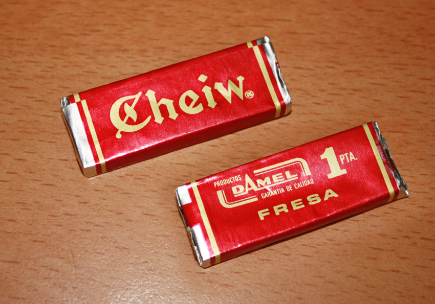 EL KIOSKO DE AKELA: LOS CHICLES CHEIW AÑOS SETENTA