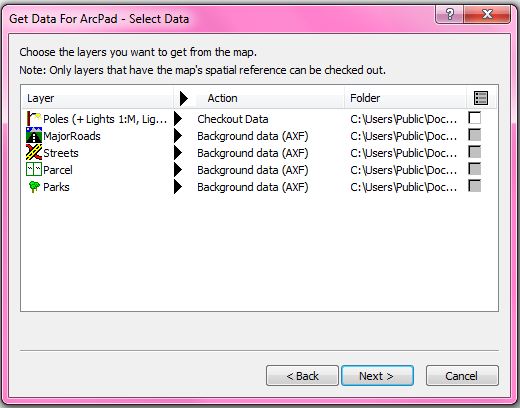 The ArcPad Team Blog: Using the ArcPad Data Manager to Check Out and ...