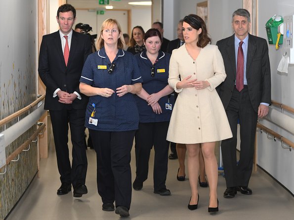 Prince Andrew and Princess Eugenie opened the Stanmore Building at the ...