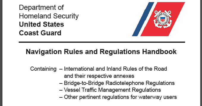 David Burch Navigation Blog: The New Inland Navigation Rules