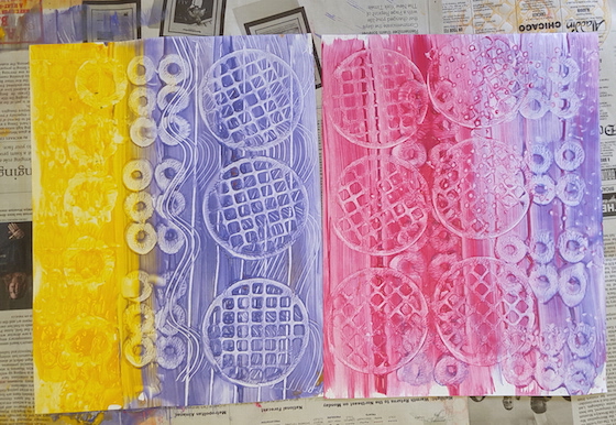 Art with Kids: Paste Paper the Easy Way