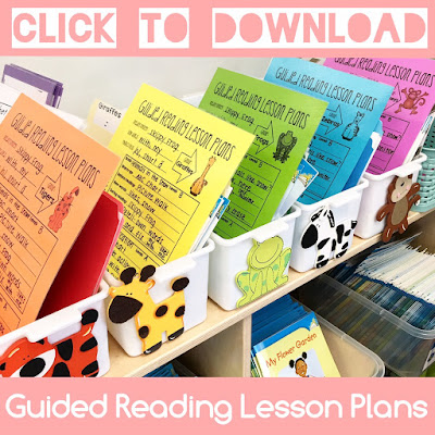 Simply Schoolteacher: Guided Reading Lesson Plan Freebie