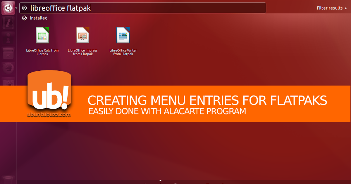 How To Create Menu Icon in Ubuntu for Installed Flatpak Application