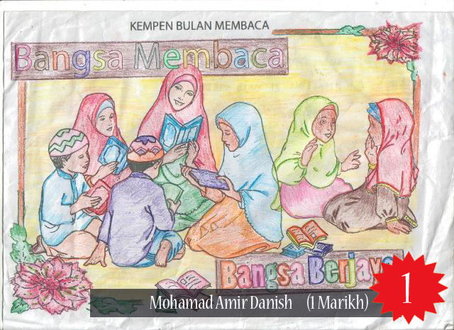 Pusat Sumber Sekolah SK Muhibbah: Karya Pelajar (Mewarna Poster Bulan ...