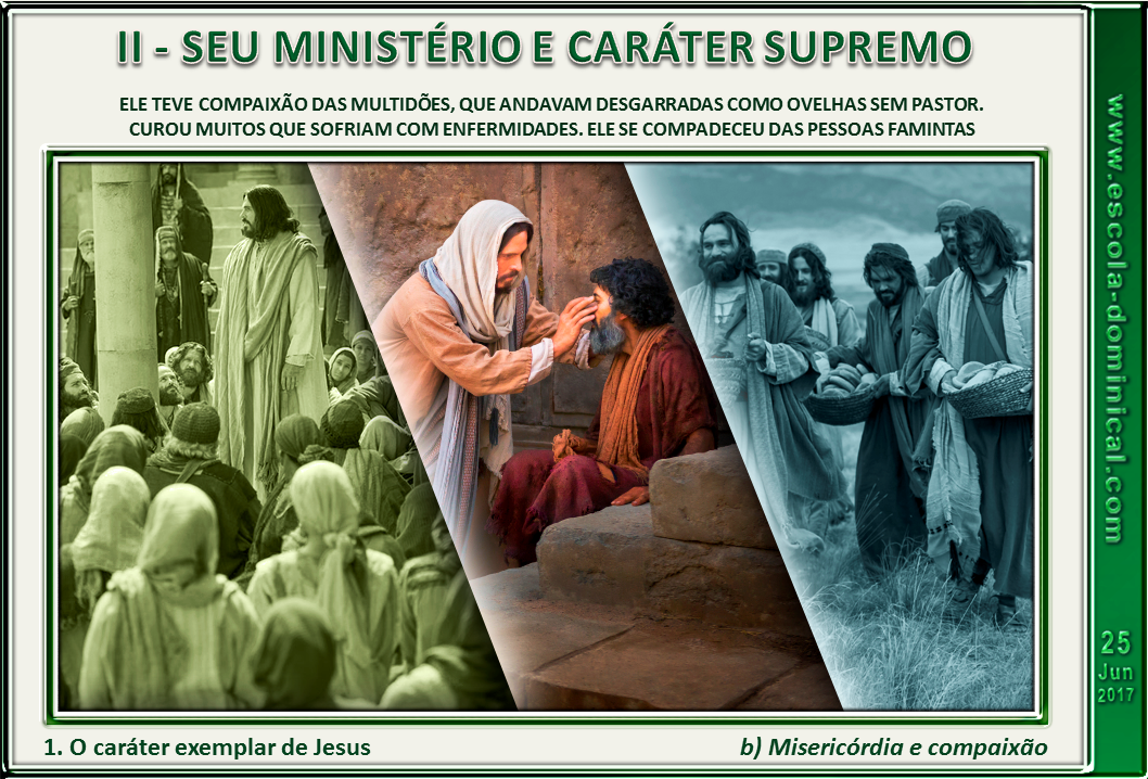 LIÇÃO 13 - JESUS CRISTO, O MODELO SUPREMO DE CARÁTER / SLIDES DA LIÇÃO ...