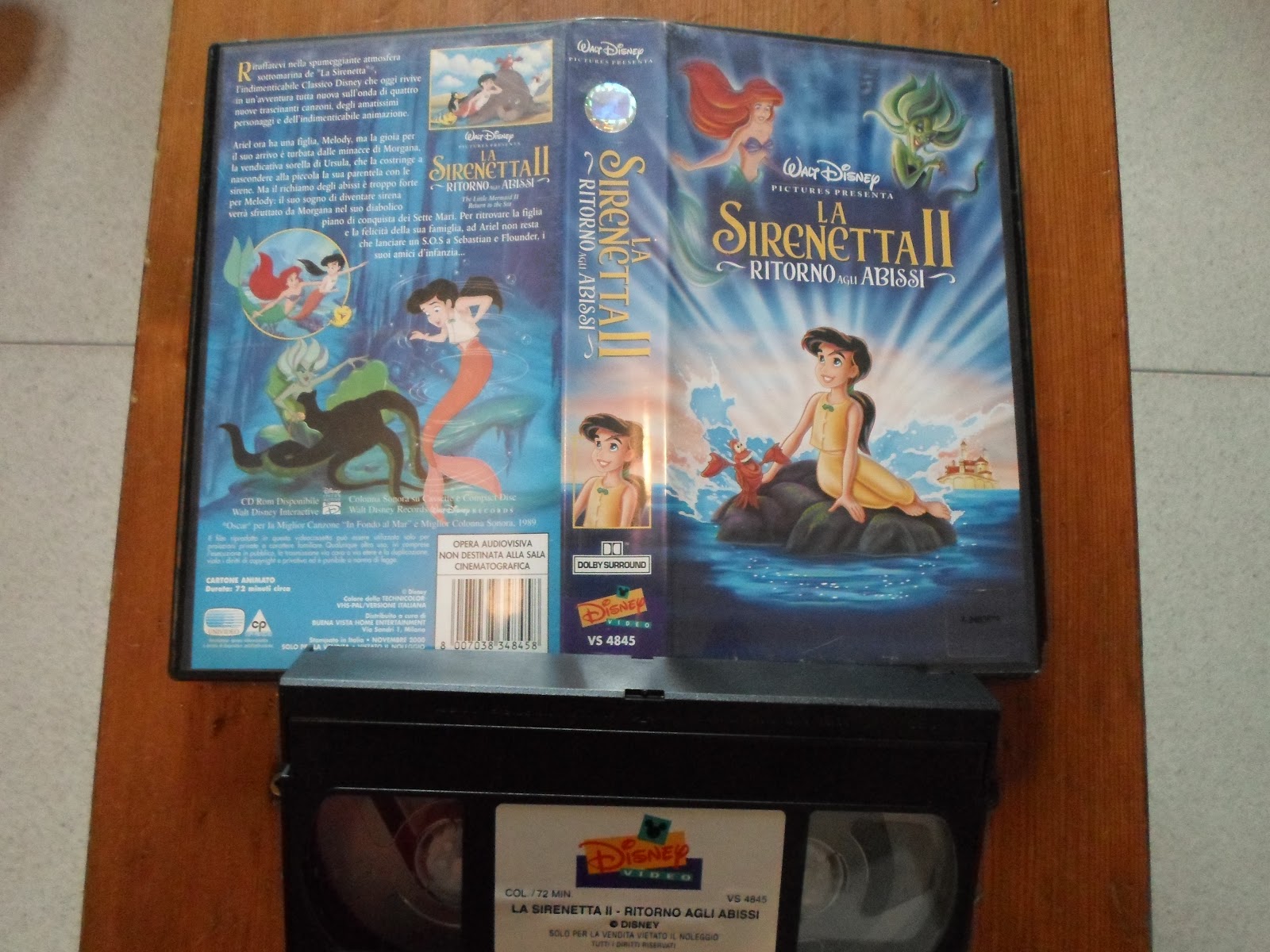 VHS Disney: IMMAGINI SEQUEL CLASSICI