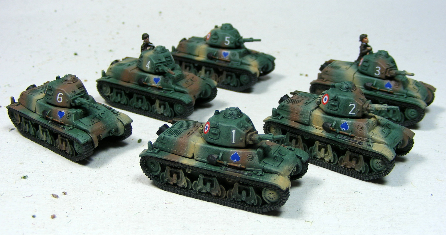 Evil Bob's Miniature Painting: WWII French for Flames of War