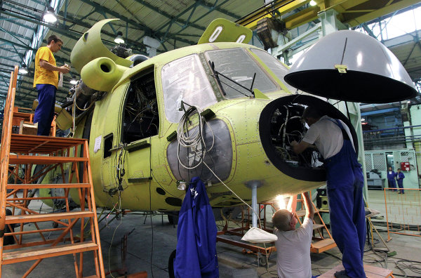 Mil Mi-17 Helicopter Production Facility of Kazan Helicopter | Global ...