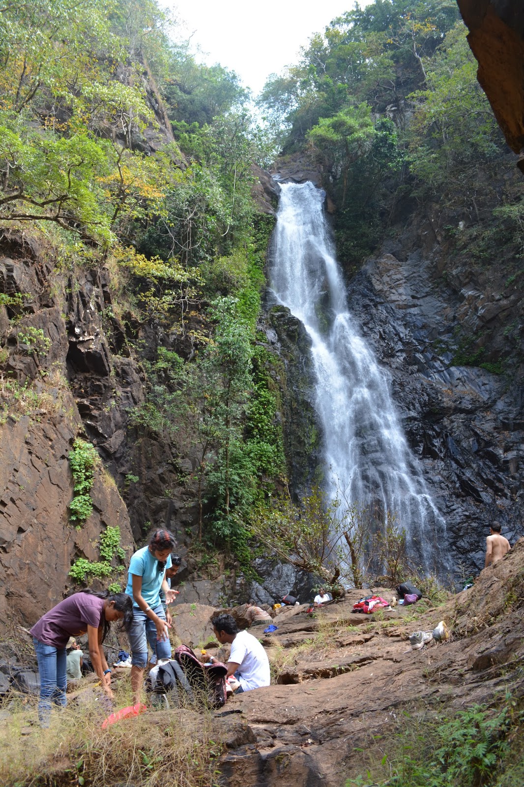 Eco Trek to Mainapi Waterfalls , Netravali, Sanguem, Goa | Journey of F&B