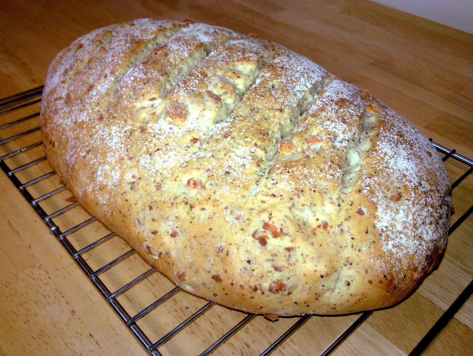 Zegedines & Bellytimber: Halloumi & Mint Bread