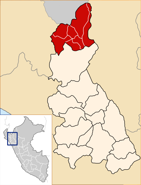 Ubicación de la Provincia de San Ignacio (Cajamarca) ~ ASI ES CAJAMARCA