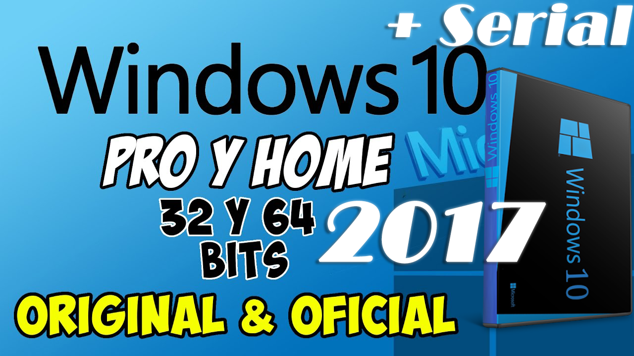 Descargar Windows 10 Pro Iso Original 2017 32 64 Bits