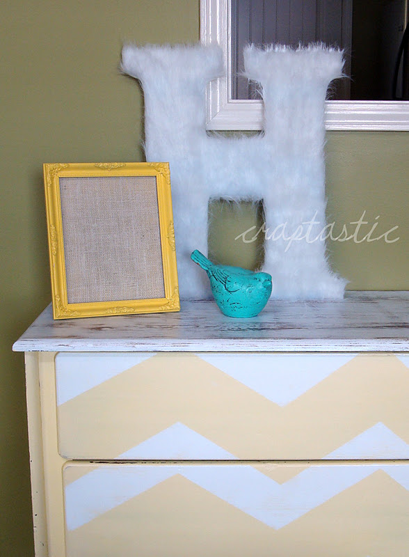 CRAPTASTIC: DIY Cardboard Initial!