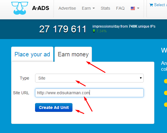 cara cepat dapat bitcoin dari a-ads | Junky online