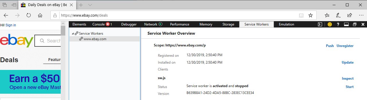Mark Z's Random notes: Browser Bloat & Service Workers