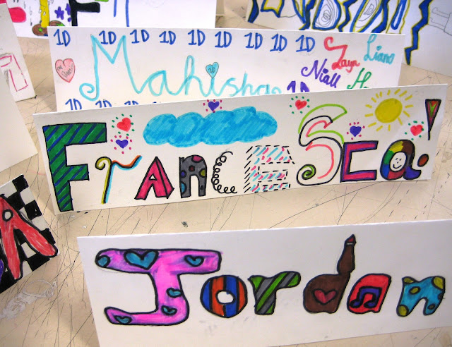 Student Artwork: Welcome Year 7!