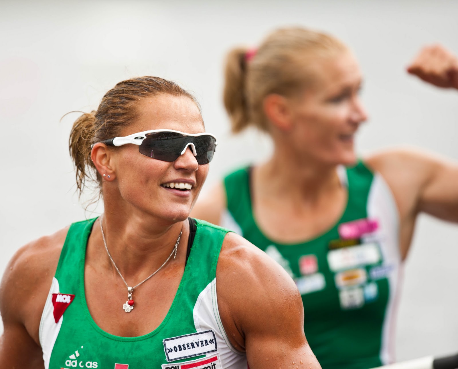 Olympic Champion Paddlers, Katalin Kovács and Natasa Janics | SPORTS