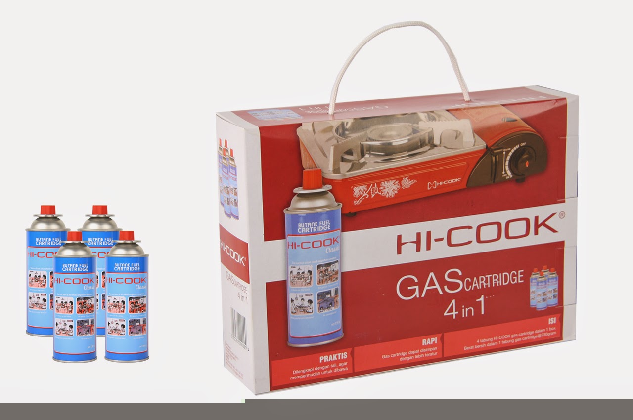 ORDER GAS HI COOK: GAS CARTRIDGE HI COOK