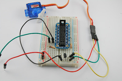 Dr. Monk's DIY Electronics Blog: Raspberry Pi GPIO driving Servo