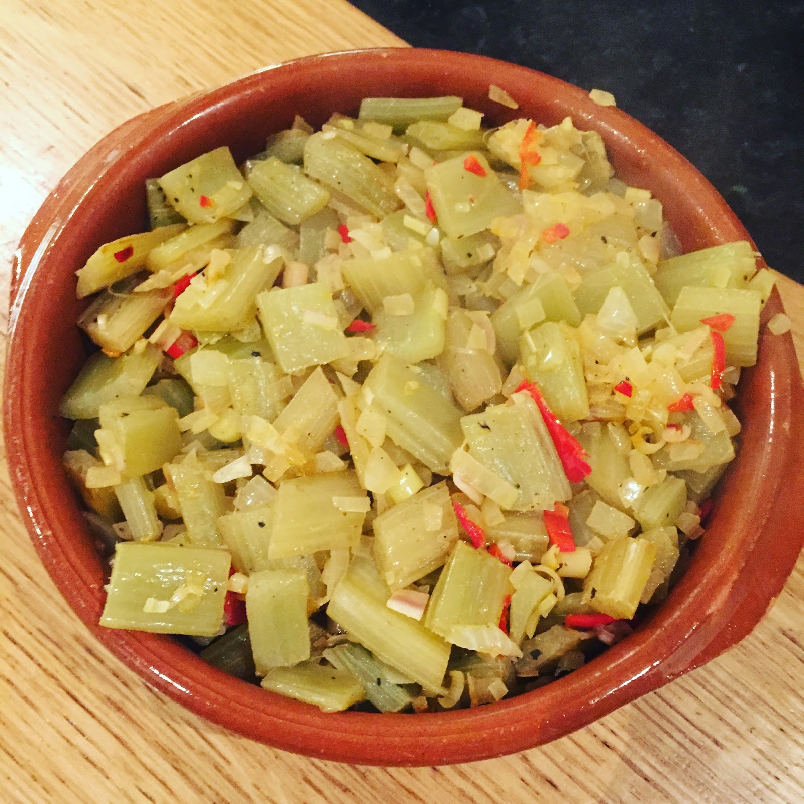 Super Stir-Fried Cardoons