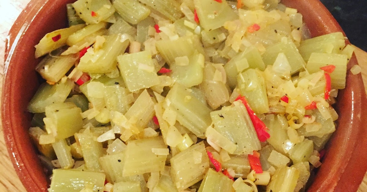 Super Stir-Fried Cardoons