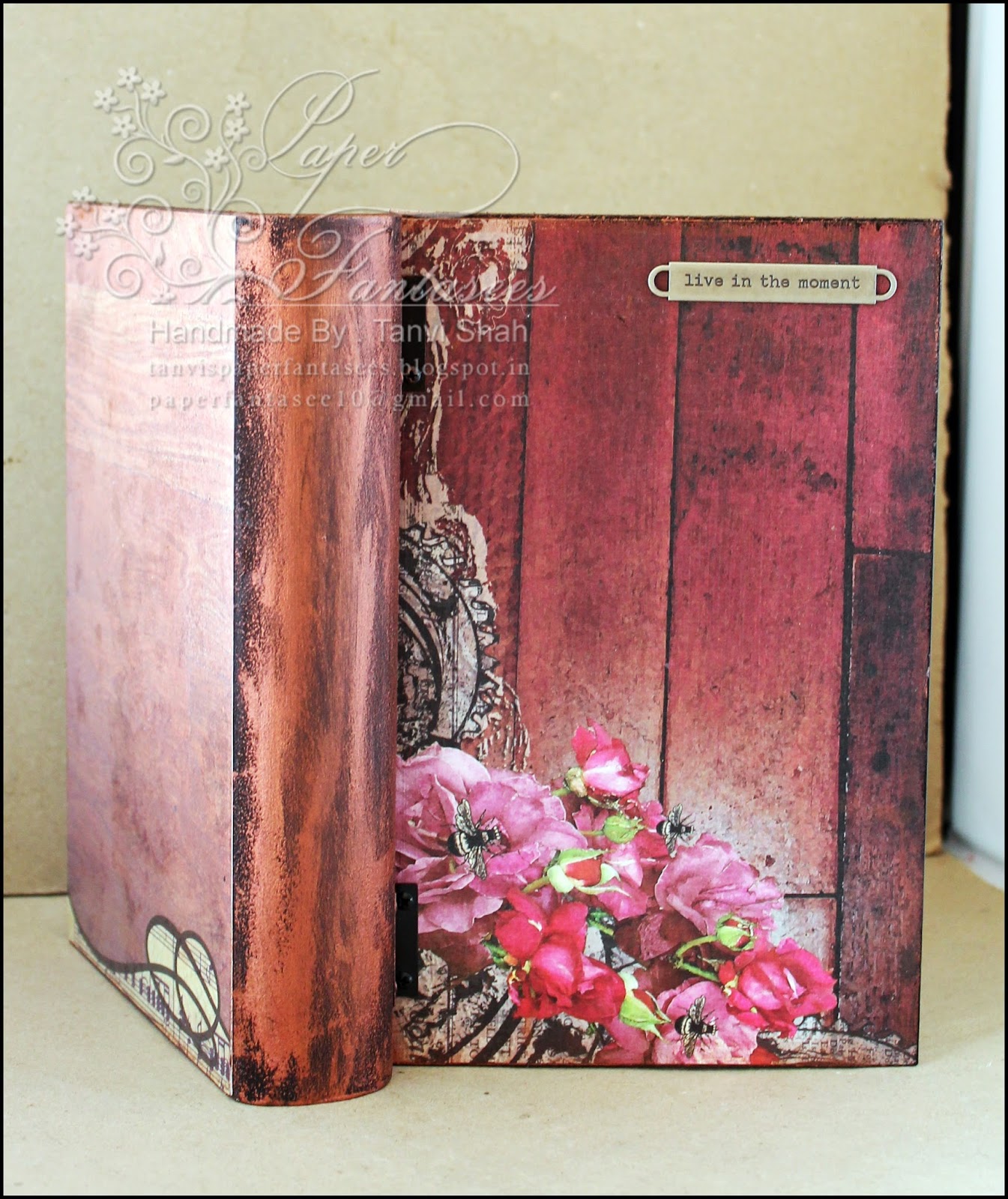 Paper Fantasees - The Craft Blog: Decoupage - Book Box