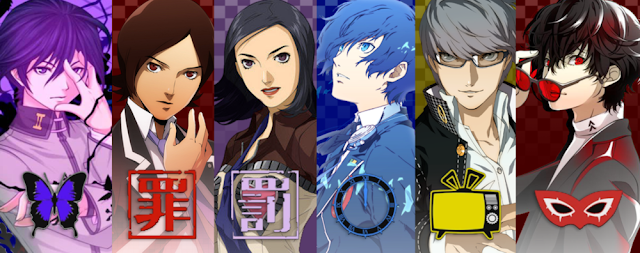 Os protagonistas da série Persona - PlayStation Blast