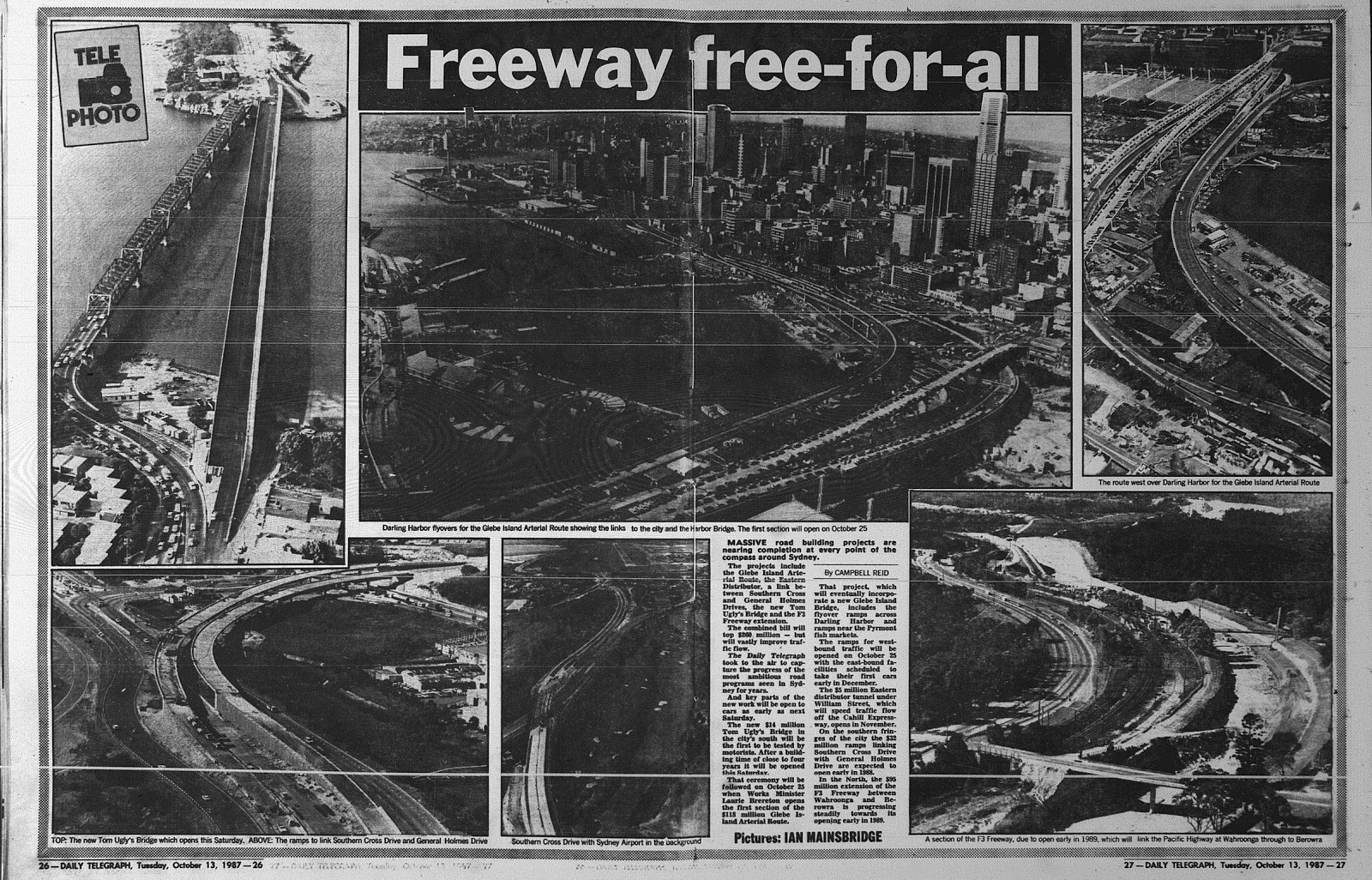 Fab Sydney Flashbacks: 1987: Freeway free-for-all